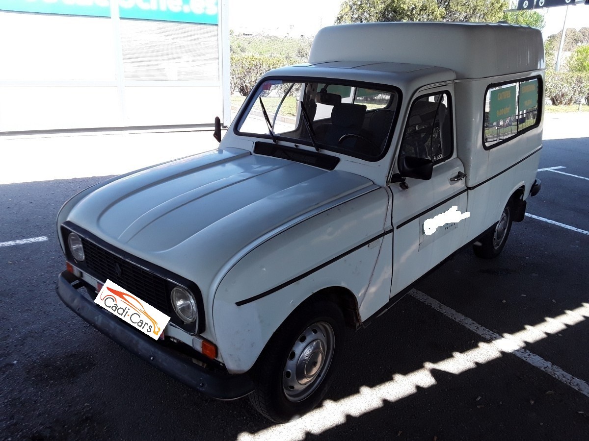 Renault 4L F6- fourgon vitrée – Cadicars
